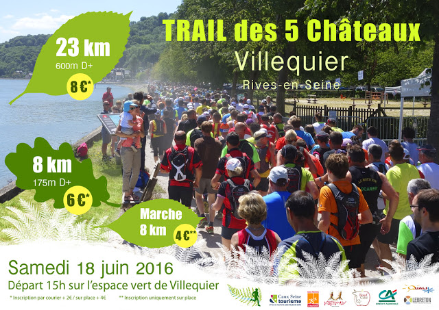 TRAIL DES 5 CHATEAUX 2016 - PSN Préaux